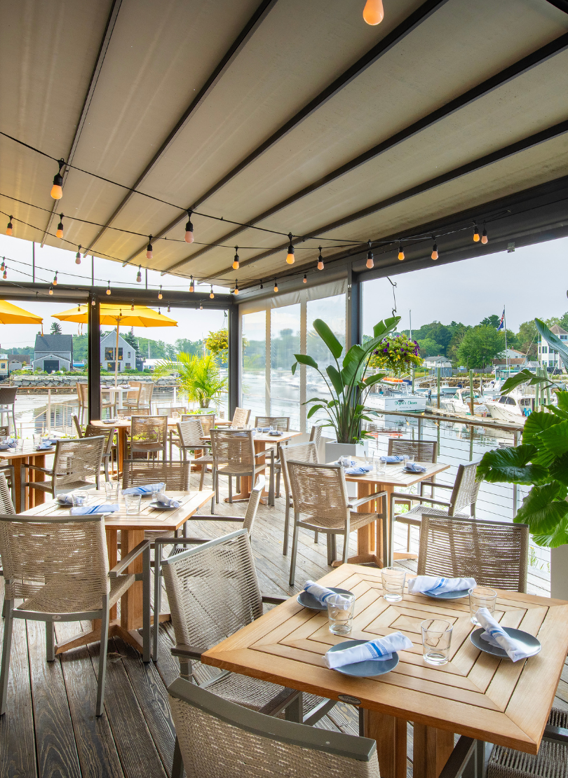 Boathouse Restaurant Hamptons Vibe At The New Boathouse Restaurant And