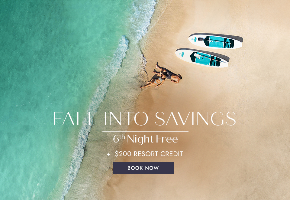 6th Night Free + $200 Resort Credit with Couples Resorts