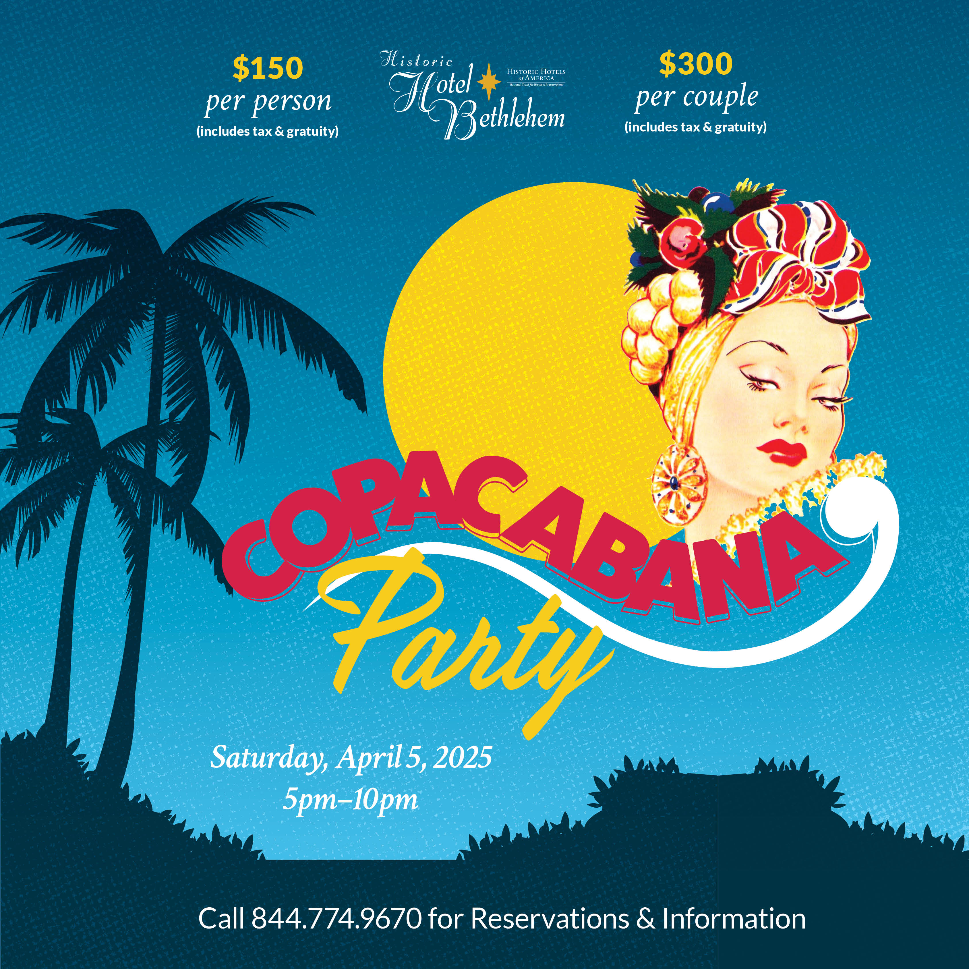 Special Events & Dinners | Historic Hotel Bethlehem