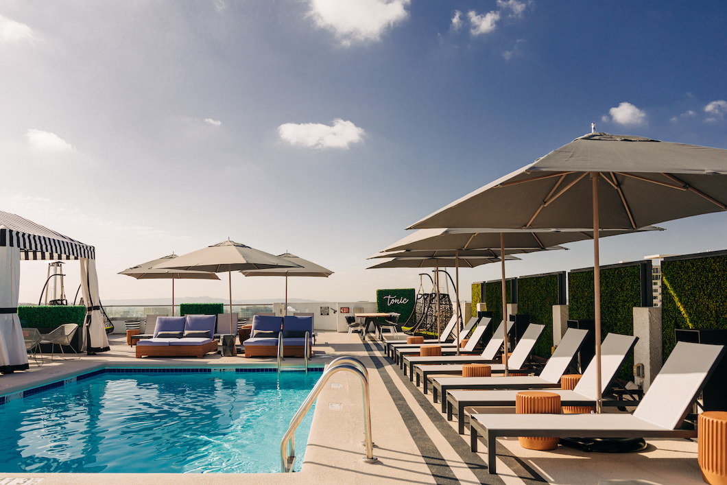 The W Hotel Hollywood Pool